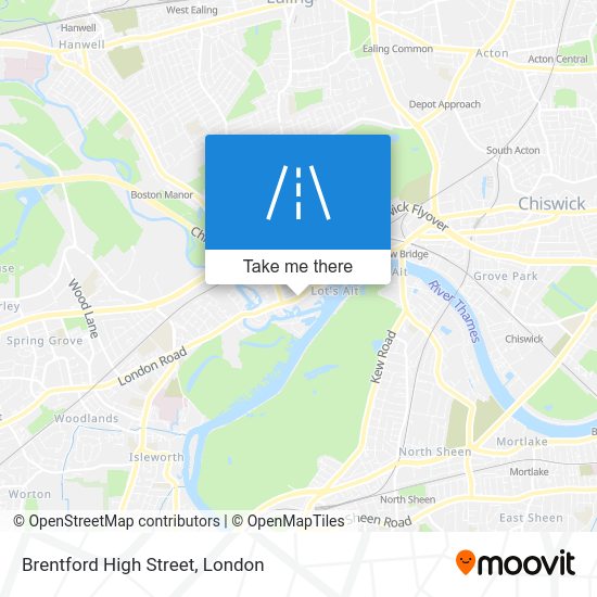 Find the best routes to Brentford High Street