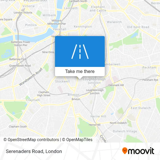 How to get to Serenaders Road, Brixton by bus, Tube, train or DLR?