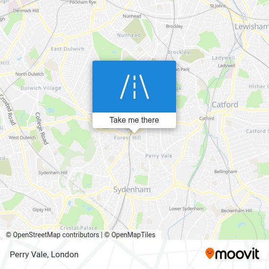 How to get to Perry Vale, Forest Hill by train, bus or Tube?