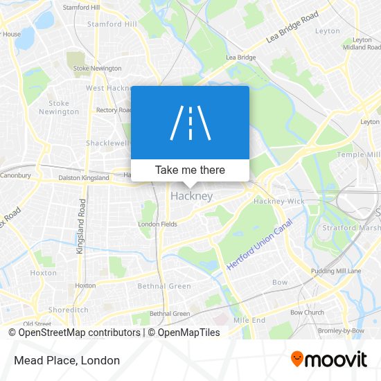 How to get to Mead Place, Hackney by bus, train or Tube?