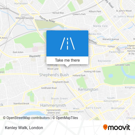 How to get to Kenley Walk, Notting Hill by Tube, bus or train?