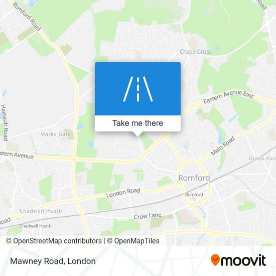How to get to Mawney Road, Romford by bus, train or Tube?