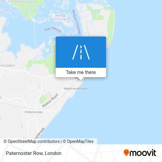 How to get to Paternoster Row, Tendring by bus or train?