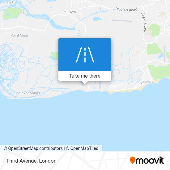 How to get to Third Avenue, Tendring by train?