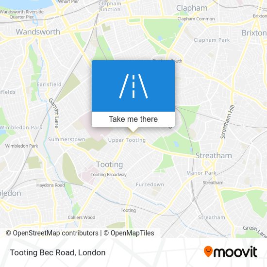 Find the best routes to Tooting Bec Road