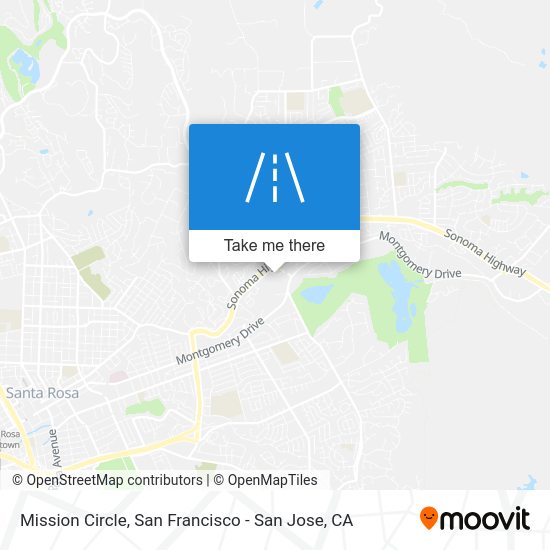 ¿Cómo llegar a Mission Circle, Santa Rosa en Autobús o Tren?