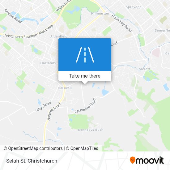 How to get to Selah St, Christchurch by bus?