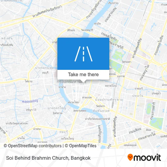 How to get to Soi Behind Brahmin Church, Phra Nakhon by bus, metro ...