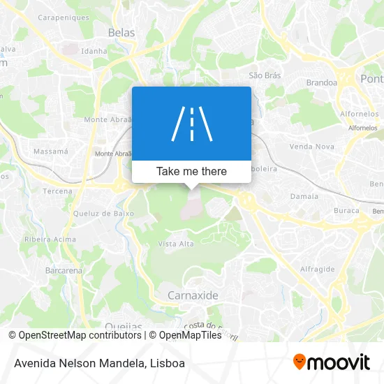 Como chegar ao Avenida Nelson Mandela, Amadora por autocarro, comboio ...