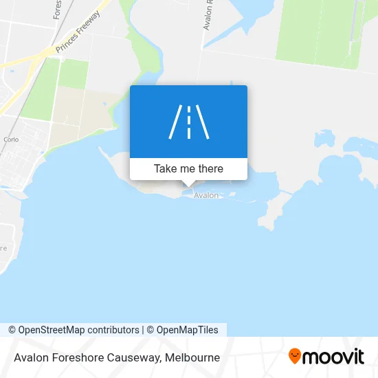 How to get to Avalon Foreshore Causeway, Little River by