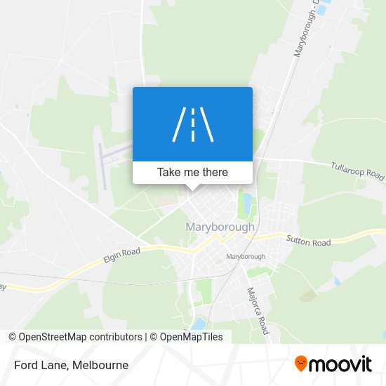 How to get to Ford Lane, Maryborough by bus or train?