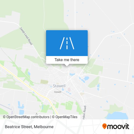 How to get to Beatrice Street, Stawell by bus or train?
