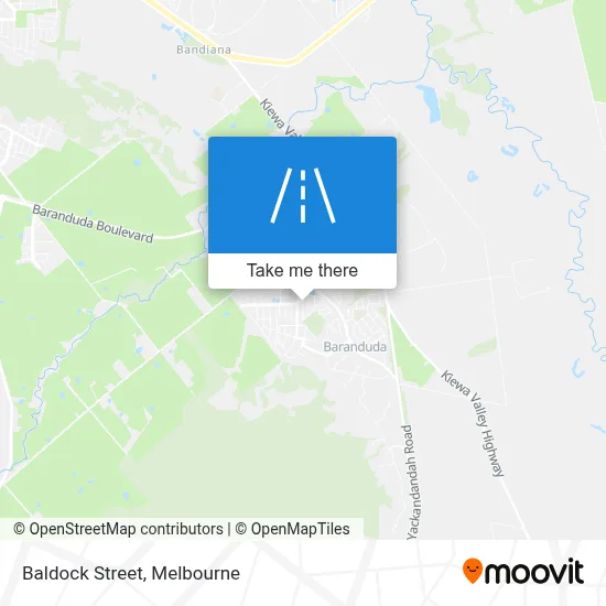 How to get to Baldock Street, Baranduda by bus?