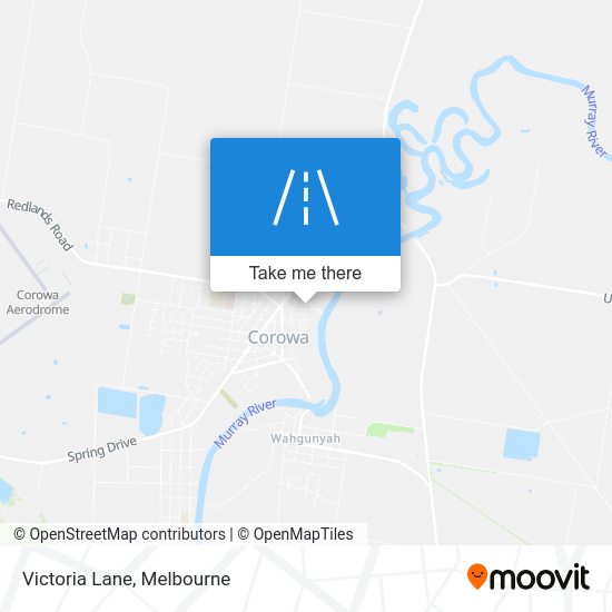 How to get to Victoria Lane, Corowa by bus or train?