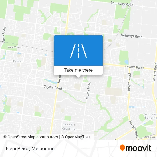 How to get to Eleni Place, Tarneit by bus or train?
