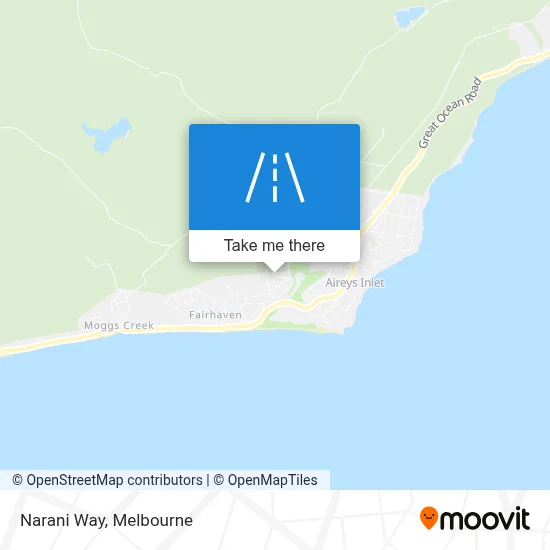How to get to Narani Way, Aireys Inlet by bus?