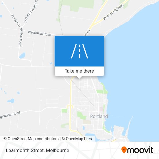 How to get to Learmonth Street, Portland by bus or train?