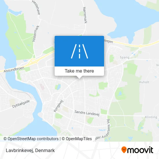 How to get to Lavbrinkevej, Sønderborg by bus, train or ferry?