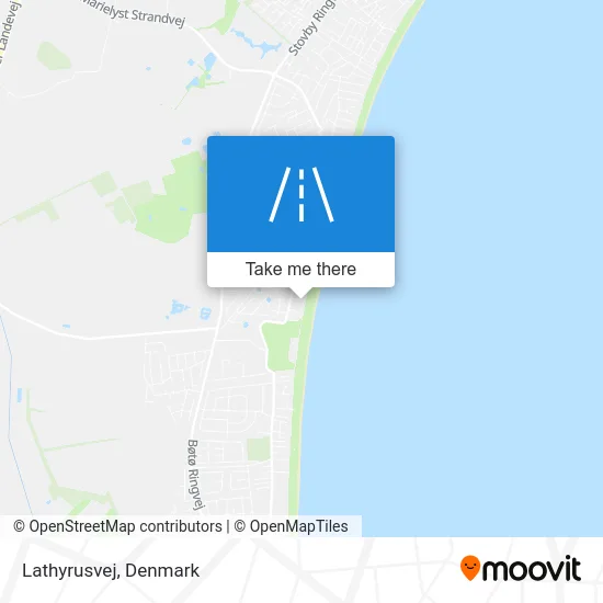 How to get to Lathyrusvej, Guldborgsund by bus or train?