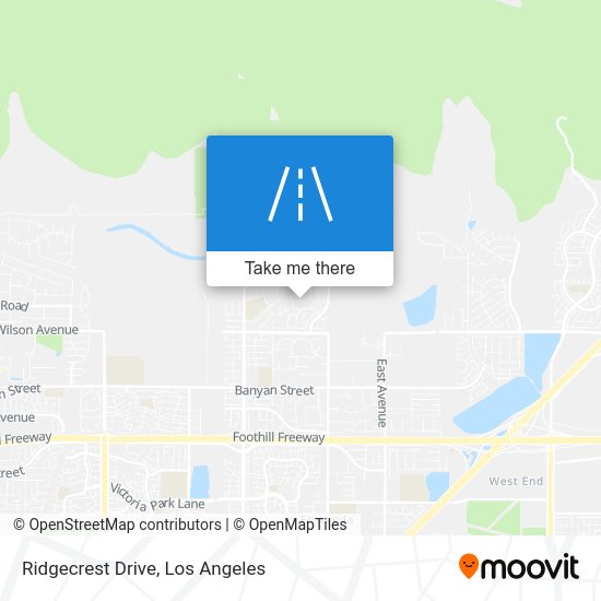 How to get to Ridgecrest Drive, Rancho Cucamonga by bus?