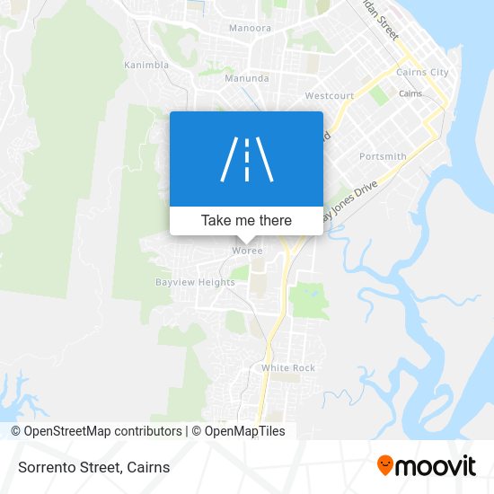 How to get to Sorrento Street in Woree by Bus?