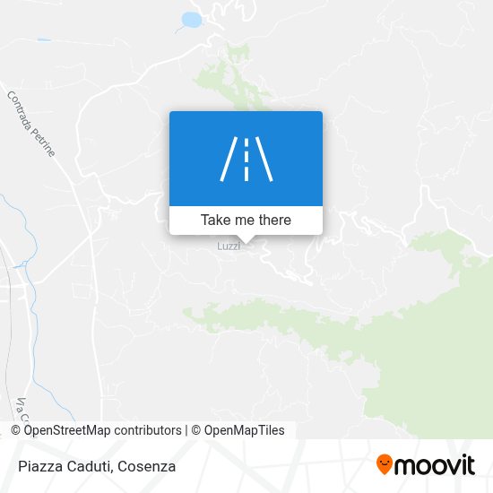 How to get to Piazza Caduti, Luzzi by bus?