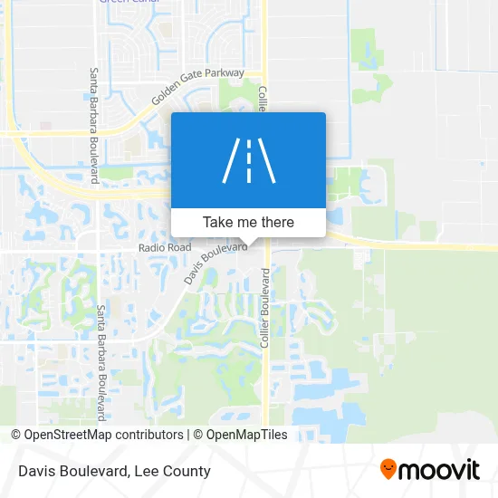 ¿Cómo llegar a Davis Boulevard, Lee County en autobús?