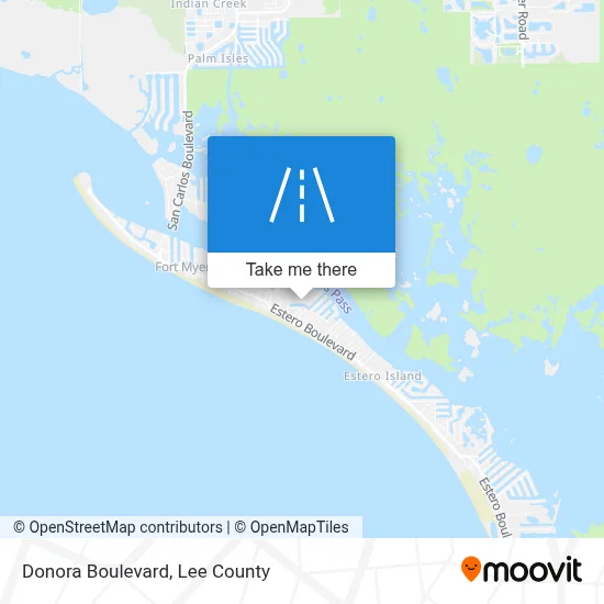 ¿Cómo llegar a Donora Boulevard, Fort Myers Beach en autobús?