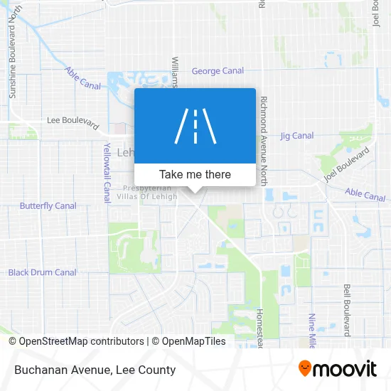 ¿Cómo llegar a Buchanan Avenue, Lehigh Acres en autobús?
