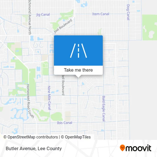 ¿Cómo llegar a Butler Avenue, Lehigh Acres en autobús?