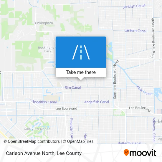 ¿Cómo llegar a Carlson Avenue North, Lehigh Acres en autobús?