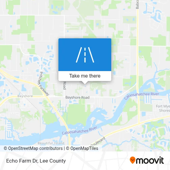 ¿Cómo llegar a Echo Farm Dr, North Fort Myers en autobús?