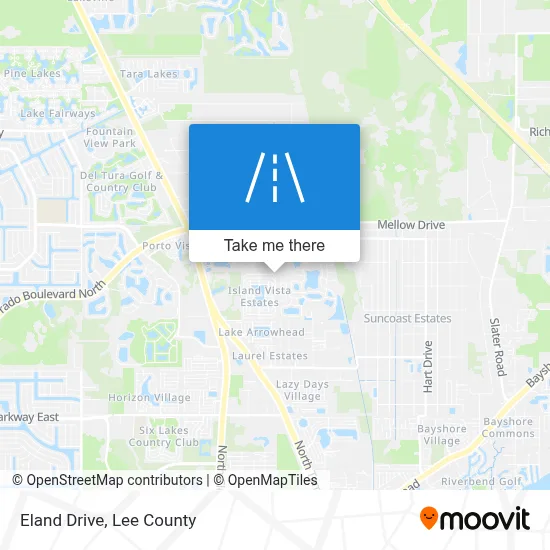 ¿Cómo llegar a Eland Drive, North Fort Myers en autobús?