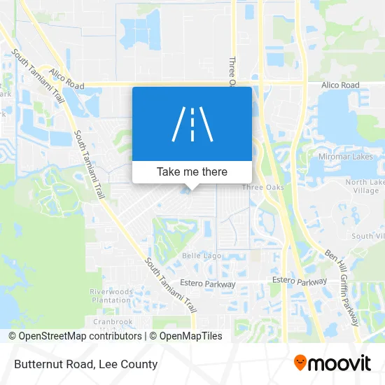 ¿Cómo llegar a Butternut Road, San Carlos Park en autobús?