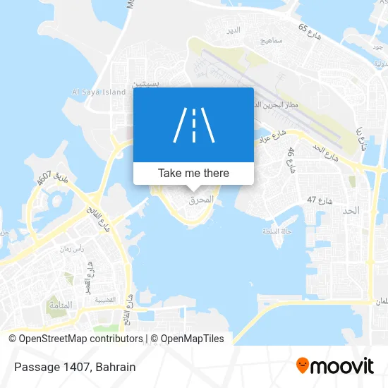How to get to Passage 1407, Muharraq by bus?