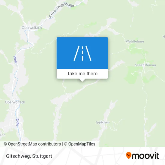 How to get to Gitschweg, Verwaltungsgemeinschaft Wolfach by