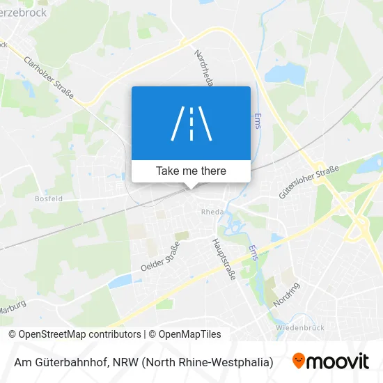 How to get to Am Güterbahnhof, Rheda-Wiedenbrück by bus, train or light ...