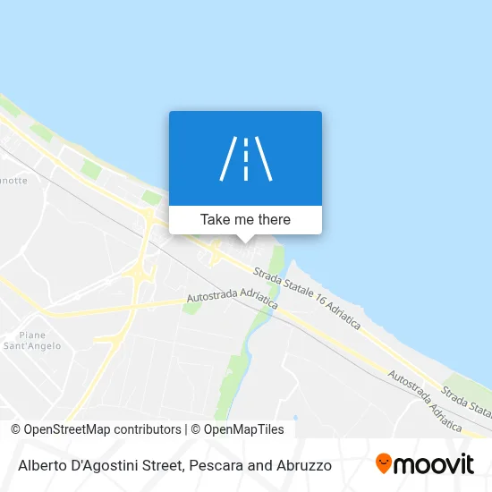 How to get to Via Alberto D'Agostini, Montenero Di Bisaccia by bus or ...