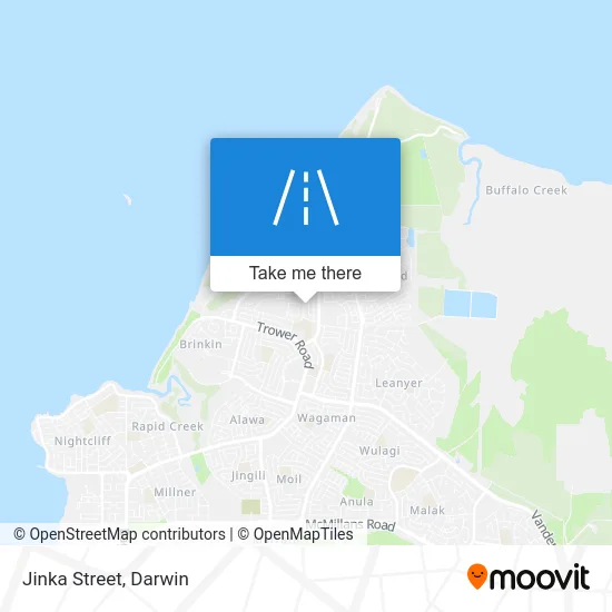 How to get to Jinka Street, Tiwi by bus?