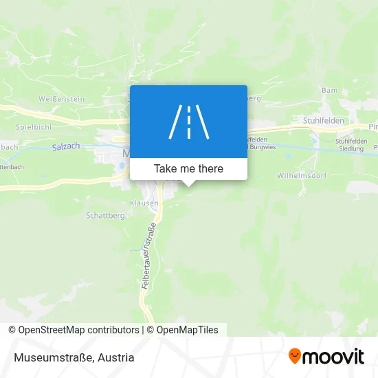How to get to Museumstraße, Mittersill by bus or train?