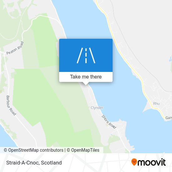 How to get to Straid-A-Cnoc in Argyll And Bute by Bus or Train?