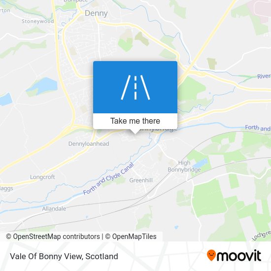 How to get to Vale Of Bonny View, Bonnybridge by bus or train?