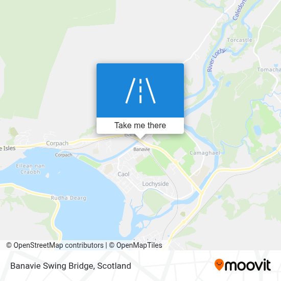 How to get to Banavie Swing Bridge, Caol by bus?
