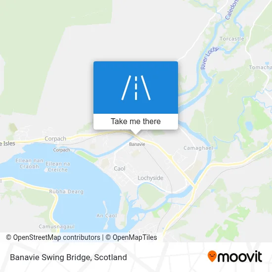How to get to Banavie Swing Bridge, Caol by bus?