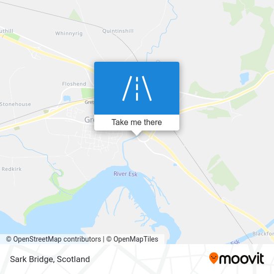 How to get to Sark Bridge, Carlisle District (B) by bus or train?