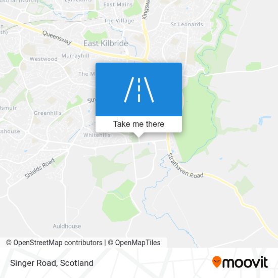 How to get to Singer Road, East Kilbride by bus?