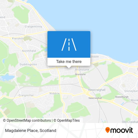 How to get to Magdalene Place, Edinburgh by bus, train or light rail?