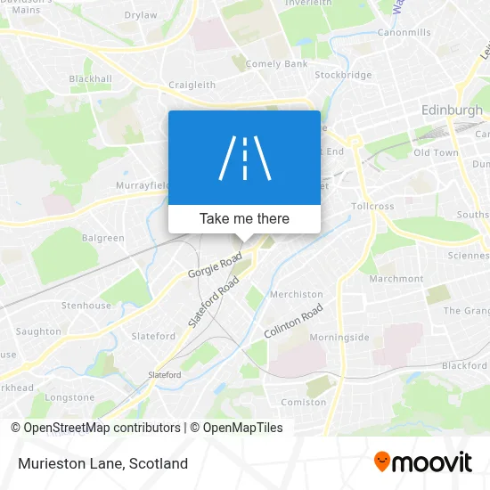 How to get to Murieston Lane, Edinburgh by bus, train or light rail?