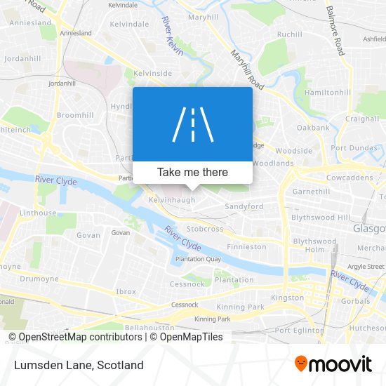 How to get to Lumsden Lane in Glasgow by Bus or Train?