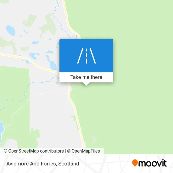 How to get to Aviemore And Forres, Highland by bus or train?